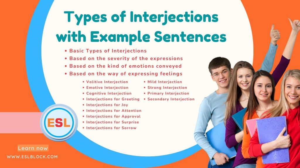 Examples of Interjections Archives - English as a Second Language