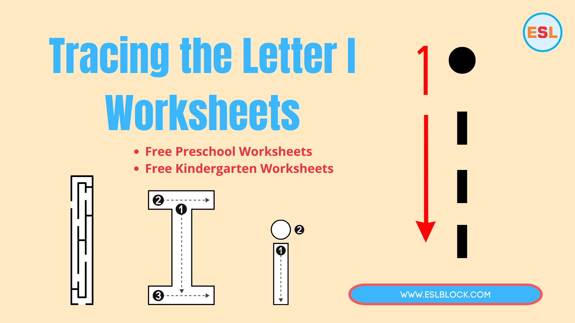 Tracing The Letter I Worksheets Archives English As A Second Language Tracing The Letter I Worksheets Archives English As A Second Language