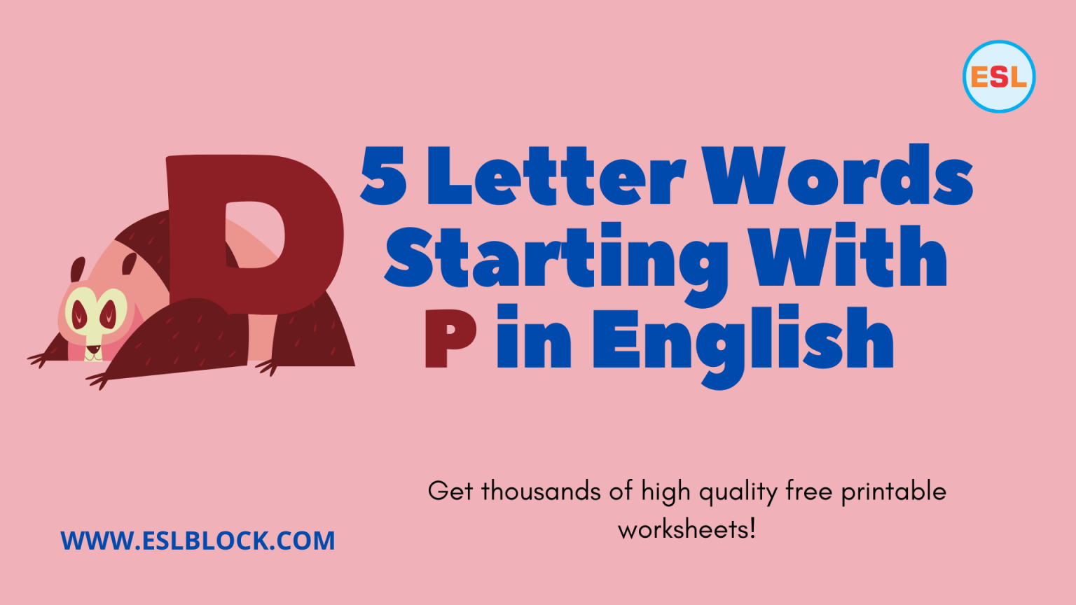 P Words Archives English As A Second Language P Words Archives English As A Second Language