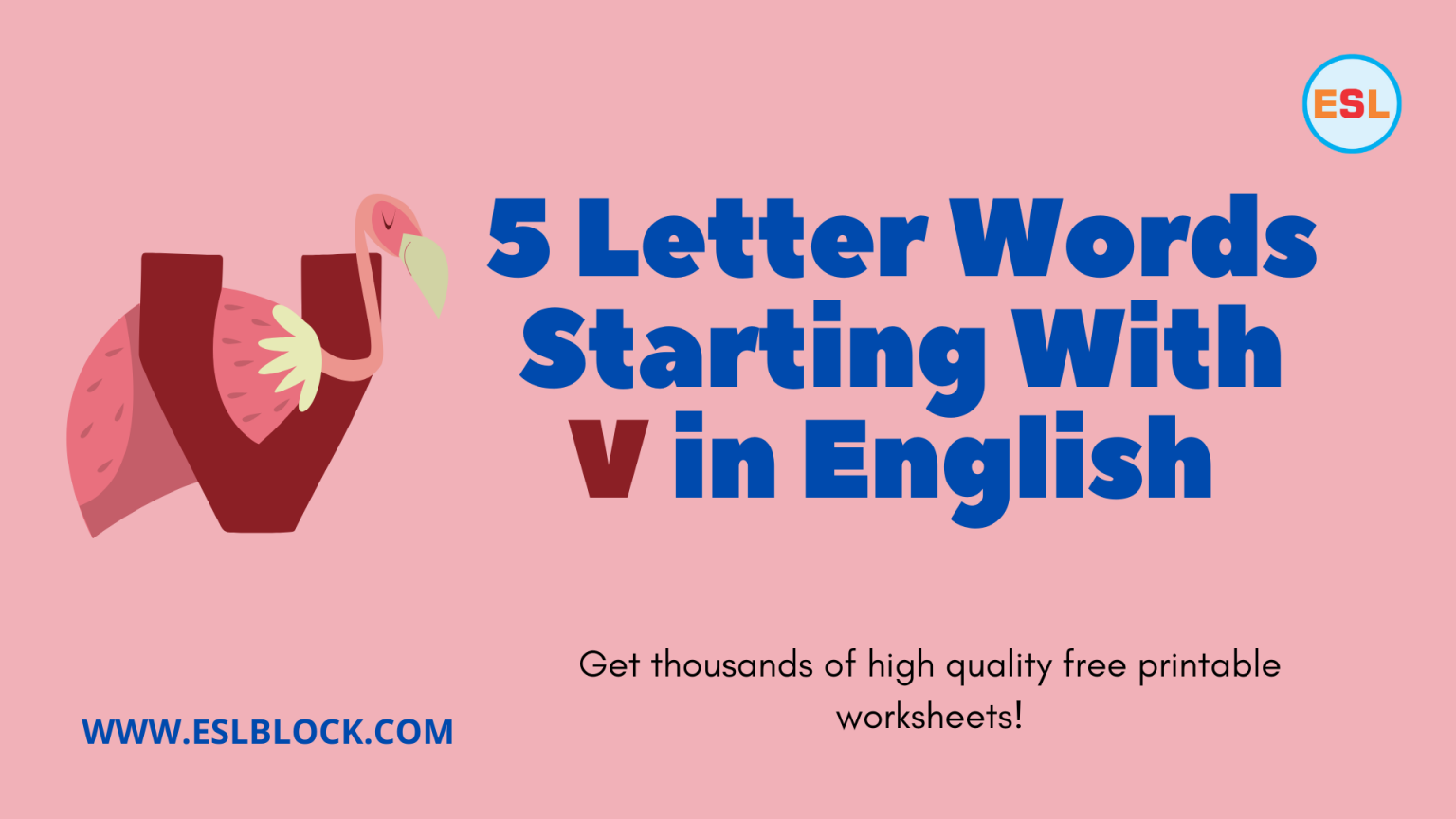 5 Letter Words Starting With V English As A Second Language 5 Letter Words Starting With V English As A Second Language