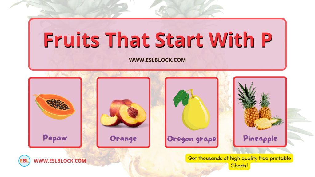 Fruits that start with Q - English as a Second Language