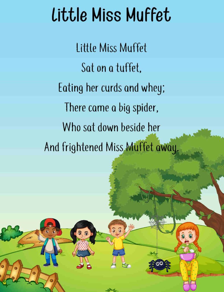 Nursery Rhyme Worksheets - English as a Second Language