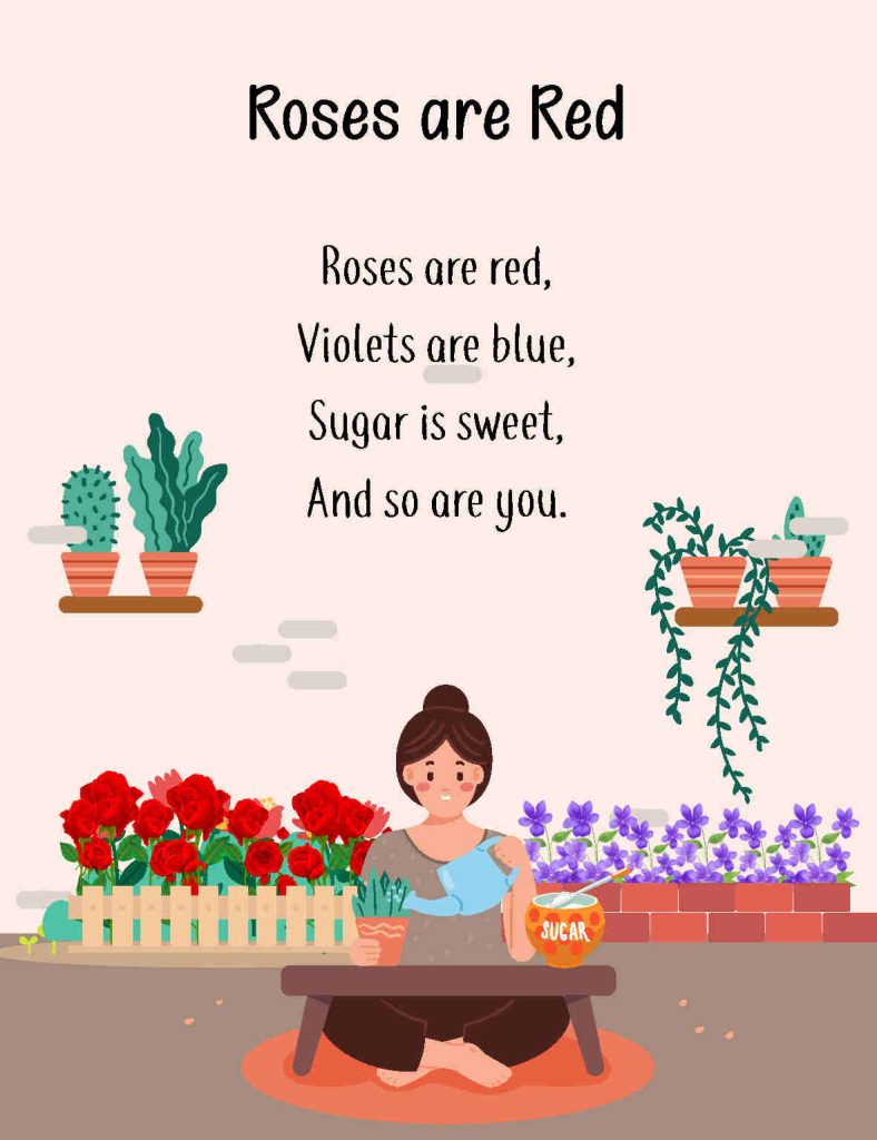 Nursery Rhyme Worksheets - English as a Second Language