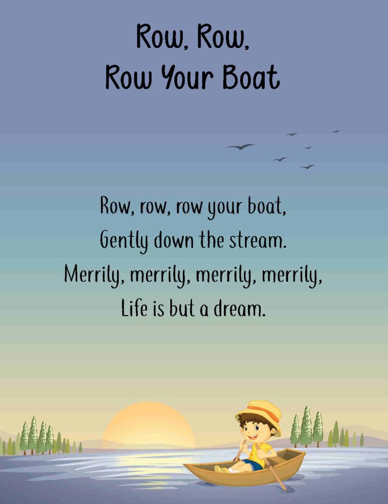 Nursery Rhyme Worksheets - English as a Second Language